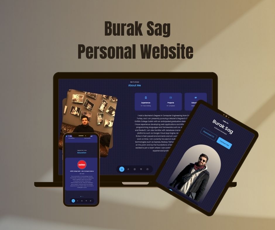 Burak Sag Personal Website
